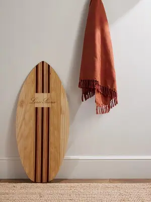 Loro Piana Fringed Striped Cotton Towel