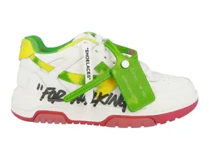 Off-white Printed Sneakers For Women
