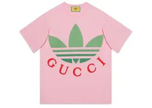 Gucci X Adidas T-Shirt - Pink | Editorialist