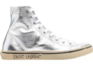 Saint Laurent Malibu High-top Sneakers