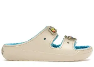 CROCS Classic Cozzzy Spongebob Squarepants Sandals - Bone