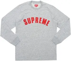 Supreme Arc Logo Long Sleeve Top