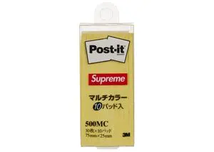 Supreme Post-it Notes - Yellow