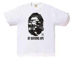 A BATHING APE City Camo Bathing Tee Shirt - White