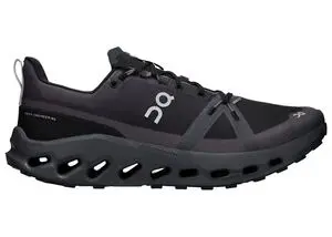 On Running Cloudsurfer Trail Waterproof Sneakers - Black/eclipse