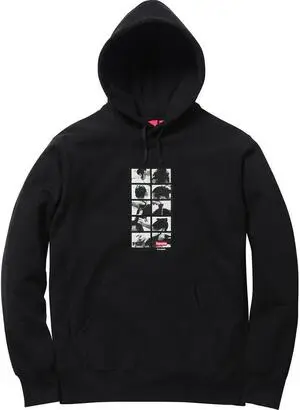Supreme Sumo Hooded Sweatshirt - Black