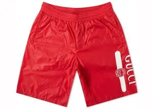 Gucci Logo Leg Swim Shorts