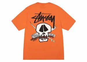 StÜssy Fresh Foils Tee Shirt - Coral