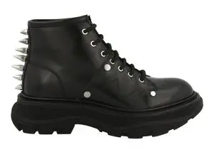 Alexander McQueen Tread Slick Lace Up Boots