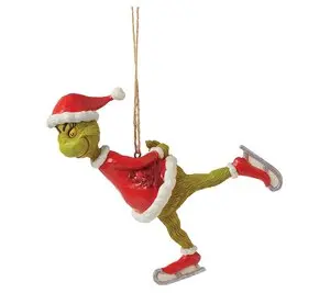JIM SHORE Grinch Grinch Ice Skating