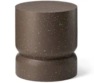 GLITZHOME Faux Terrazzo 17' Garden Stool & Plan T Stand & Table - One-color