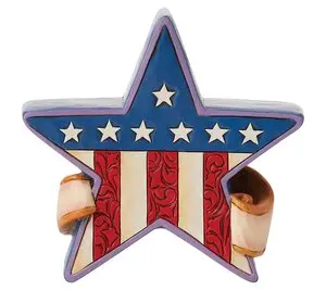 JIM SHORE Mini Patriotic Star Figurine