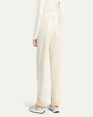 GOLDEN GOOSE Journey Kim Sequined Straight-leg Jeans