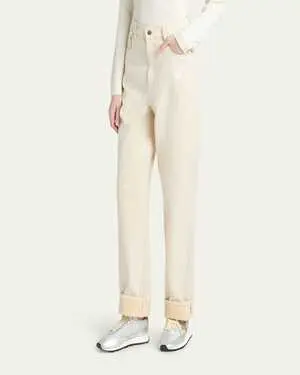 GOLDEN GOOSE Journey Kim Sequined Straight-leg Jeans