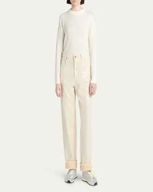 GOLDEN GOOSE Journey Kim Sequined Straight-leg Jeans