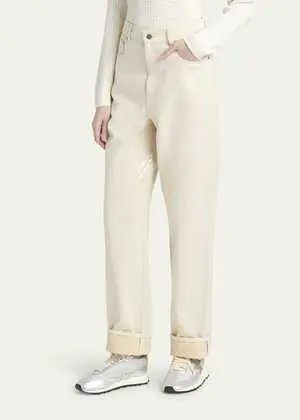 GOLDEN GOOSE Journey Kim Sequined Straight-leg Jeans