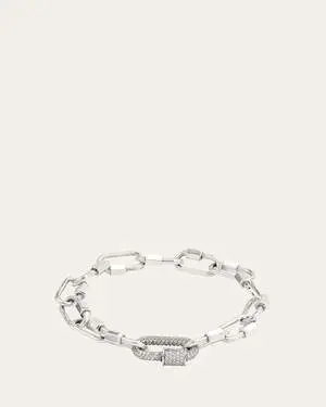 MARLA AARON Sterling Silver Babylock Diamond Bracelet - Multi