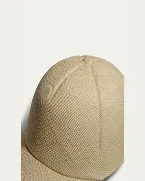 BARBISIO Straw Baseball Cap