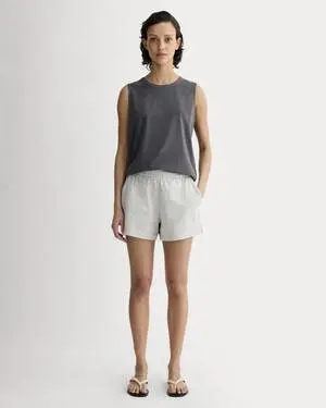 Everlane Off-duty Short - Pale Heather Grey