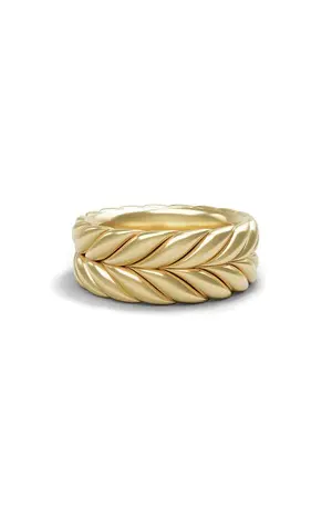 David Yurman Chevron Band Ring