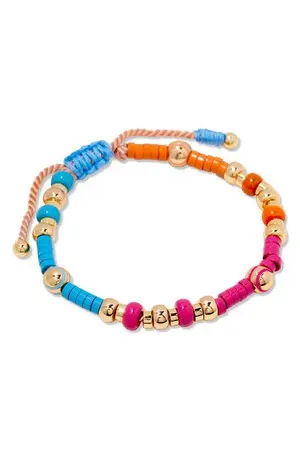 BROOK & YORK Cove Beaded Bracelet - Gold/multi