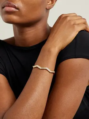 David Yurman Stax 18-karat Diamond Cuff