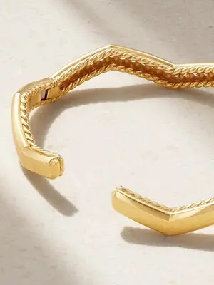 David Yurman Stax 18-karat Diamond Cuff