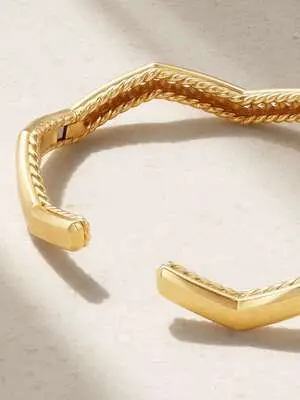David Yurman Stax 18-karat Diamond Cuff