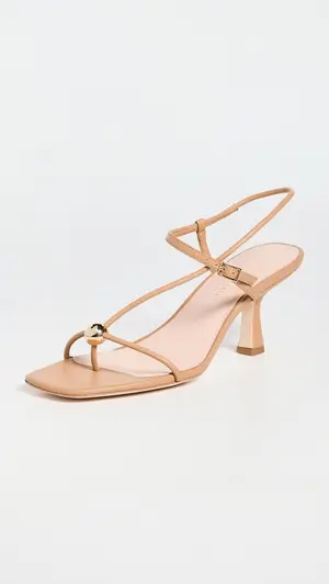 LOEFFLER RANDALL Triana Strappy Sandals With Ball - Dune