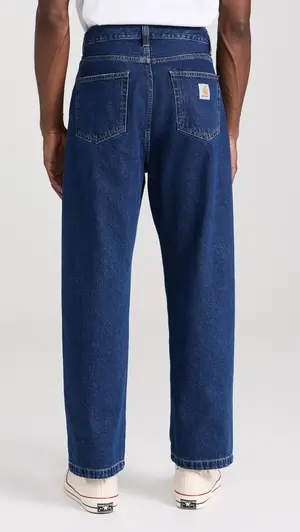 Carhartt Work In Progress Landon Loose Fit Jeans - Blue (stone Washed)