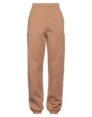 Attico Cotton Fleece Track Pants - Beige