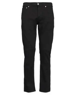 Alexander McQueen Straight-leg Jeans With Leather Trims
