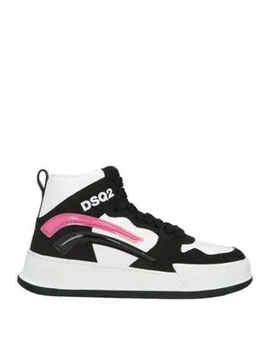 Dsquared2 Dsquared2 High-Top Leather Sneakers Black