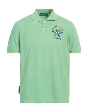 Dsquared2 Polo Shirt Size Cotton - Green
