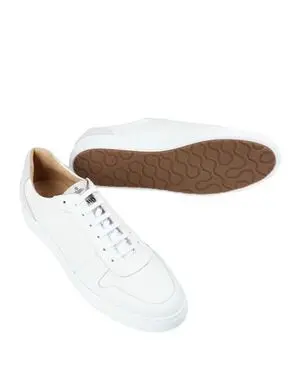 VIVIENNE WESTWOOD Leather Low-top Sneakers - White