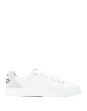 VIVIENNE WESTWOOD Leather Low-top Sneakers - White