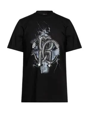 Roberto Cavalli Applique T-shirts For Men