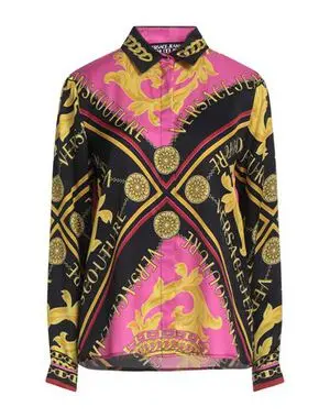 Versace Printed Twill Shirt - Black