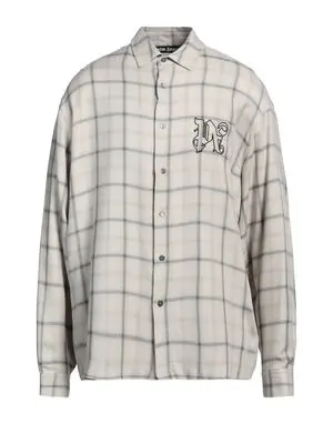 Palm Angels Shirt Size Rayon, Polyester - Grey