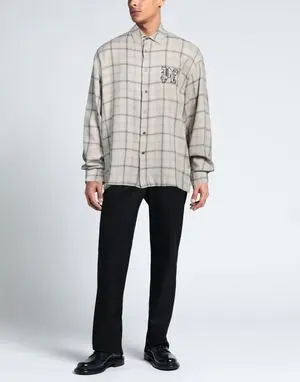Palm Angels Shirt Size Rayon, Polyester - Grey