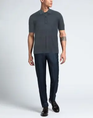Dunhill Polo Shirt Size Mulberry Silk - Blue