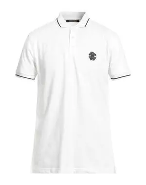 Roberto Cavalli Color Blocked Polos For Men