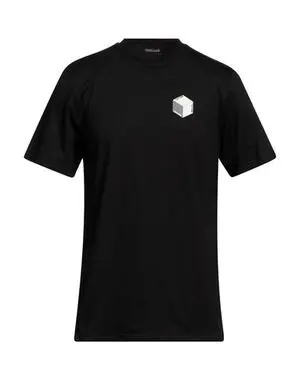 Roberto Cavalli T-shirt Size Cotton - Black