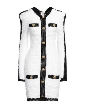Balmain Mini Dress - White