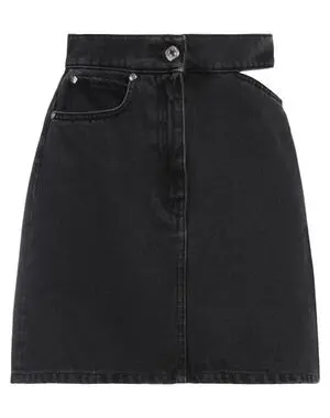 Msgm Black Wash Skirts