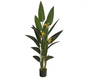 NEARLY NATURAL 6' Bird Of Paradise Artificial P Lant - One-color