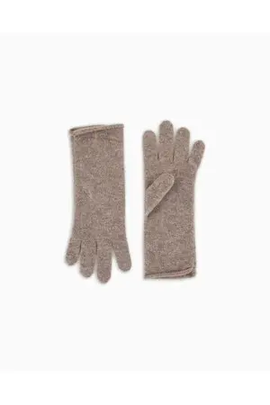 Giorgio Armani Cashmere Gloves - Red