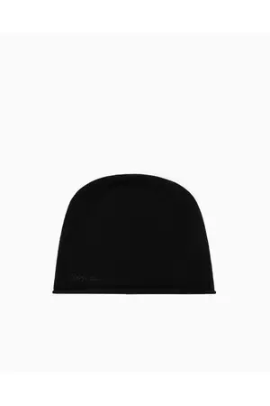 Giorgio Armani Cashmere Beanie - Black