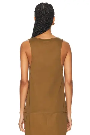 Saint Laurent Tank Top - Kaki