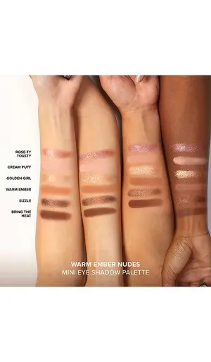 TOO FACED Born This Way Warm Ember Nudes Mini Eyeshadow Palette In Multi - N,a